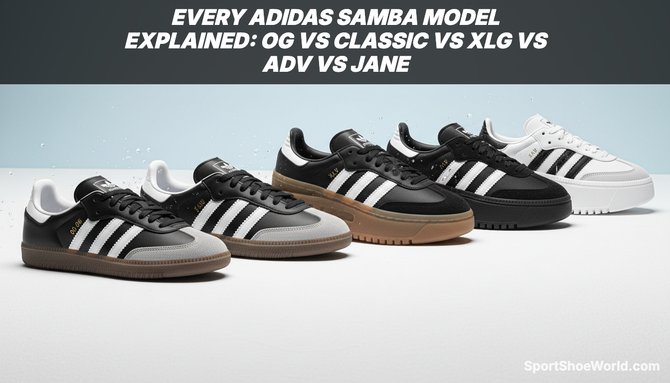 Every Adidas Samba Model Explained: OG vs Classic vs XLG vs ADV vs Jane ...